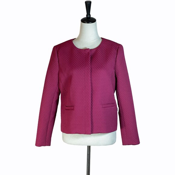 J. Crew | Jackets & Coats | J Crew Womens Portfolio Short Matelasse ...